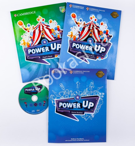 Power Up Level 4. Pupil's Book (with DVD)+Activity Book+Home Booklet ...
