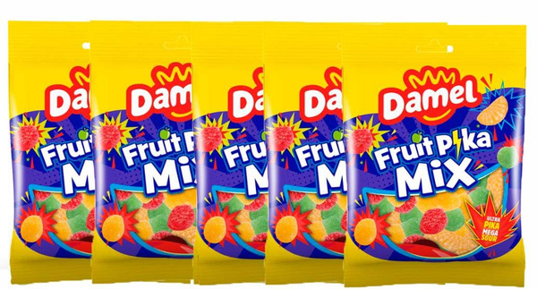 Мармелад жевательный HALAL FRUIT PIKA MIX, DAMEL, 70 г 5 шт. - купить с ...