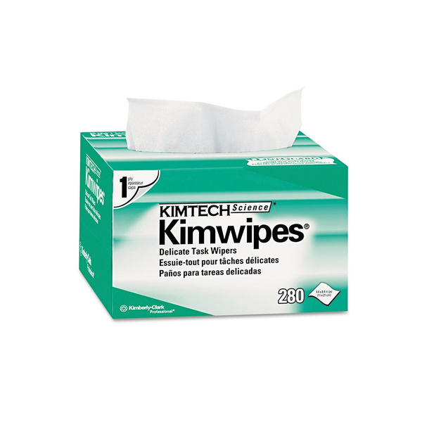 Салфетки безворсовые Kimtech-kimwipes для очистки волоконно-оптических коннекторов - купить с ...