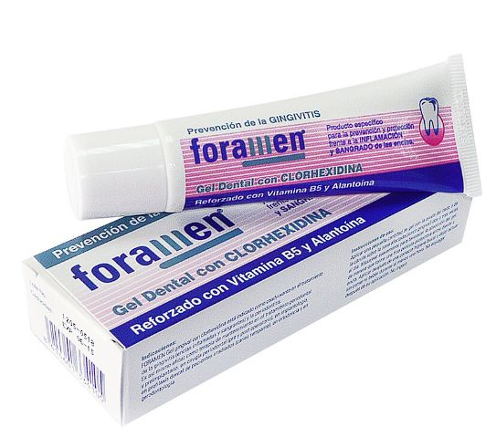 Гель с хлоргексидином с тройным действием, GELBI-Fluor, Lab. Foramen ...
