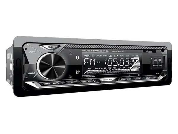 Автомагнитола Aura AMH-303BT, Магнитола для авто с блютуз процессорная ...