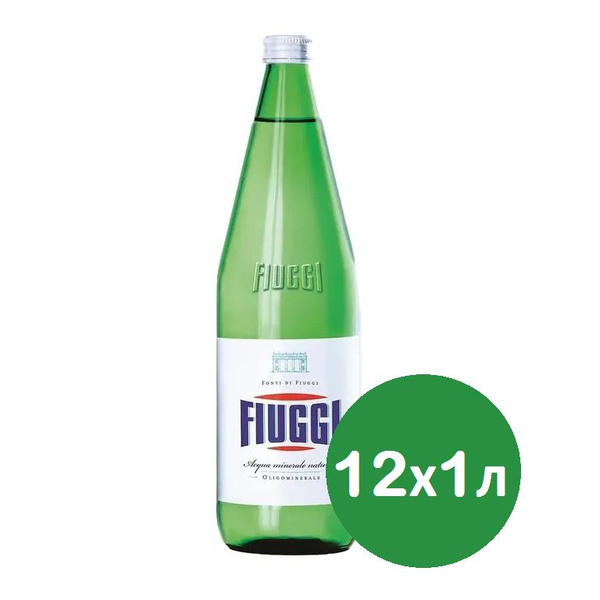 FIUGGI Вода Минеральная Негазированная 1000мл. 12шт - купить с ...