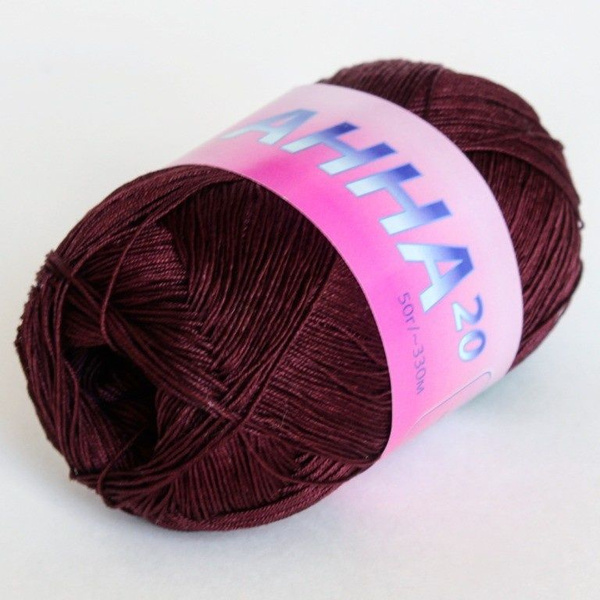 Пряжа Seam Anna 20 (Сеам Анна 20) 10*50 гр, 330 м (100% мерсериз ...