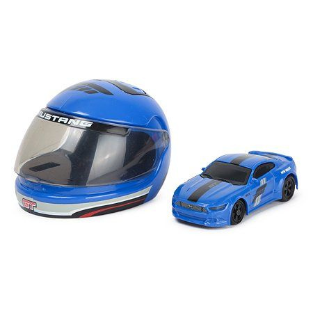 Машина New Bright РУ 1:64 Forza Helmet Racers Mustang Синий 6426 ...