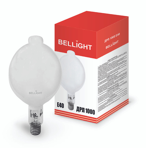 Лампа Bellight ДРЛ 1000Вт Е40 газоразрядная ,1шт купить на OZON по ...