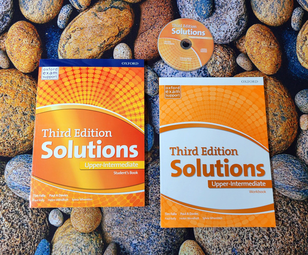 Solutions Upper Intermediate Third Edition, Student's Book + Workbook + Диск | Falla Tim ...