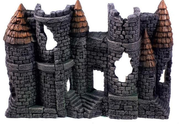 Аквариумная декорация Замок темный DEKSI №121 - купить с доставкой по выгодным ценам в интернет ...