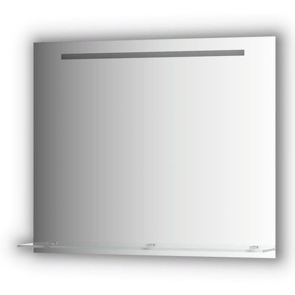 Зеркало для ванной Evoform "Ledline-S-1-светильник", 75 см х 90 см ...