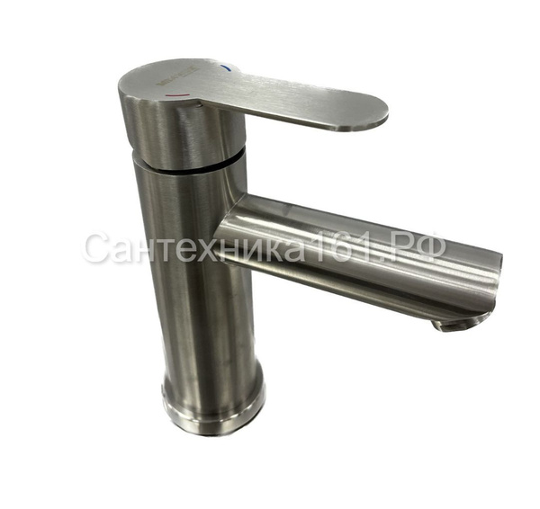 Смеситель MIXXUS Для умывальника (раковины) литой из нержавеющей стали ...