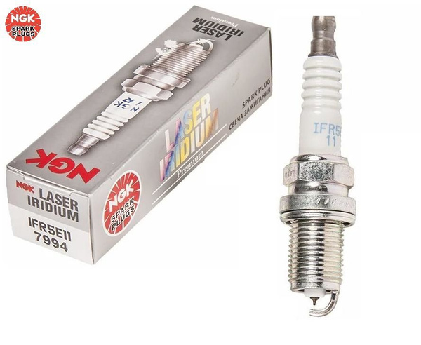 Свеча зажигания иридий, 1 шт. NGK Laser Iridium IFR5E11 (7994 ...
