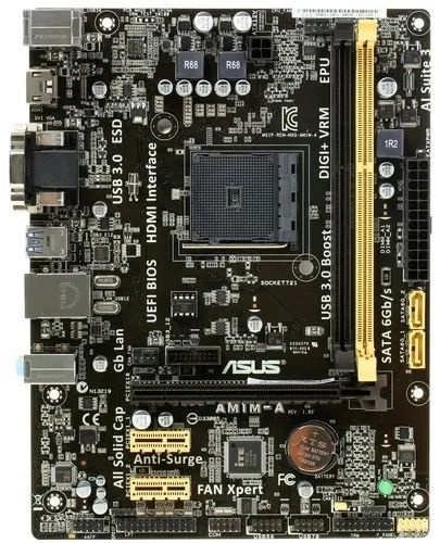 Материнская плата ASUS Socket AM1 AM1M-A AMD Athlon/Sempron купить по ...