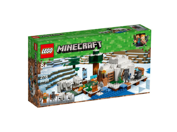 LEGO 21142 Minecraft - Полярное иглу - купить с доставкой по выгодным ...