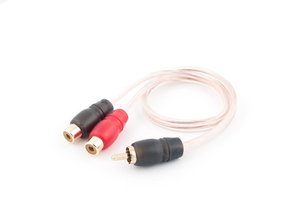 Кабель RCA межблочный Swat SIL-2F ( разветвитель Y типа, 2 мама 1 папа,0,3 м. ). - купить с ...