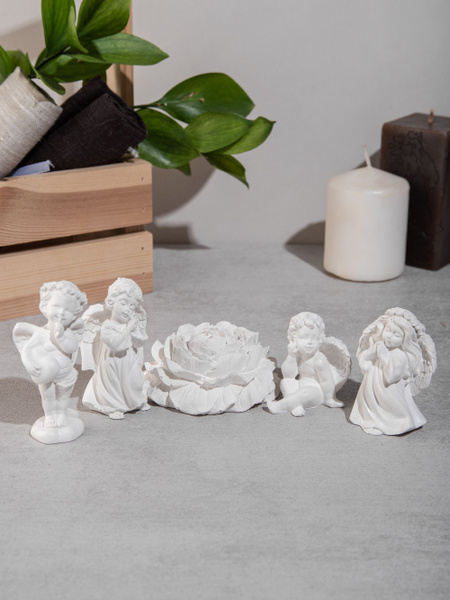 Статуэтка Magic Makers Ангелы4НаборММ арт Ангелы4штАромакаменьПион - купить по низким ценам в ...