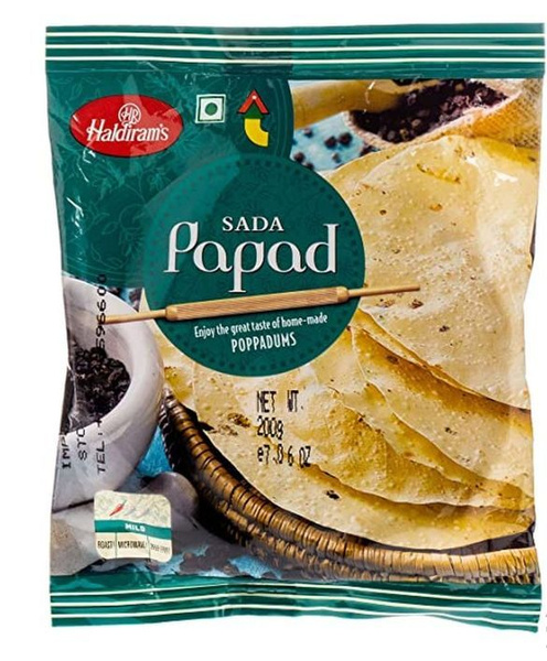 Лепешки Сада Папад /SADA PAPAD 200 г - купить с доставкой по выгодным ...