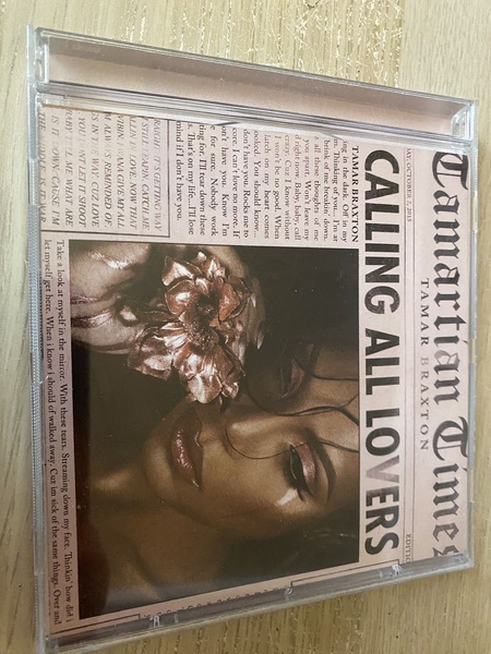 Audio CD Tamar Braxton. Calling All Lovers (CD, 2015, пр-во USA, NM ...