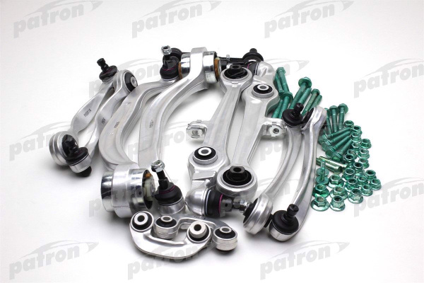 Комплект рычагов передней подвески с наконечниками и тягами ...