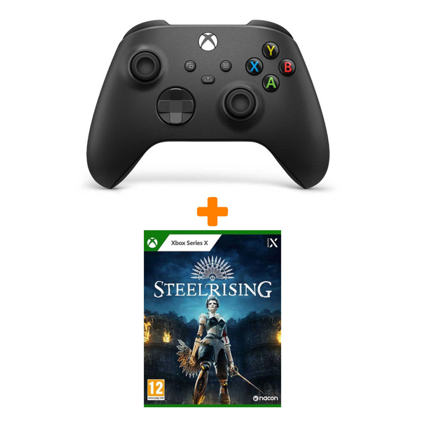 Игра Набор Steelrising, Xbox, русские субтитры + Xbox X: Геймпад Черный ...