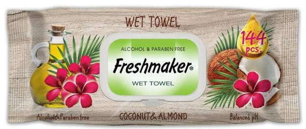 FRESHMAKER Влажные салфетки 144 шт - купить с доставкой по выгодным ...