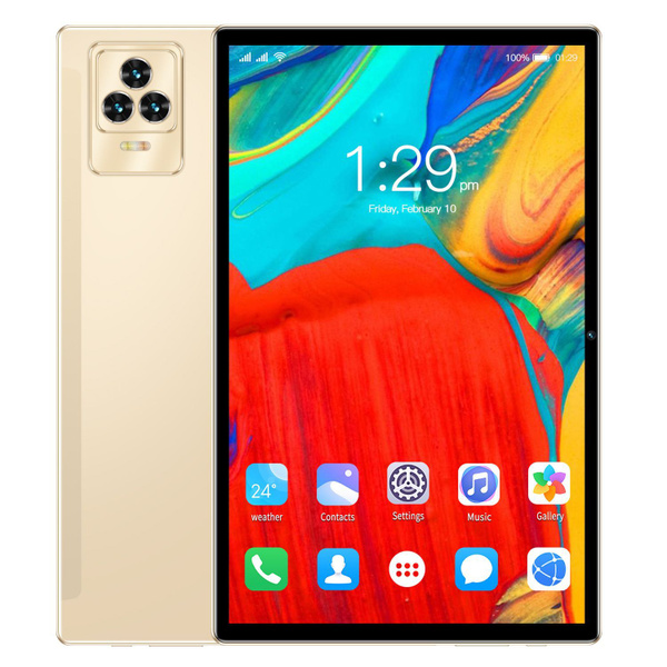 Купить планшет Android 13, RAM 8 ROM 256 ГБ, две SIM-карты, передняя и ...