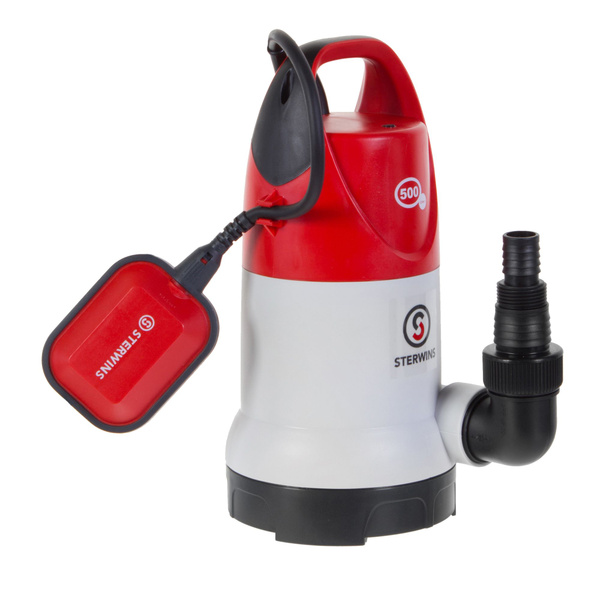 Насос погружной дренажный Sterwins CDW-3 для грязной воды, 11000 л/час ...