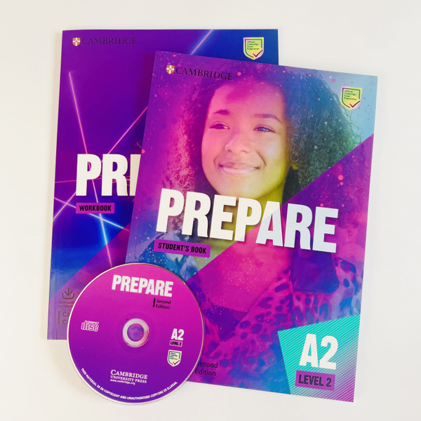Prepare A2. Level 2: Student's Book+Workbook+CD комплект купить на OZON ...