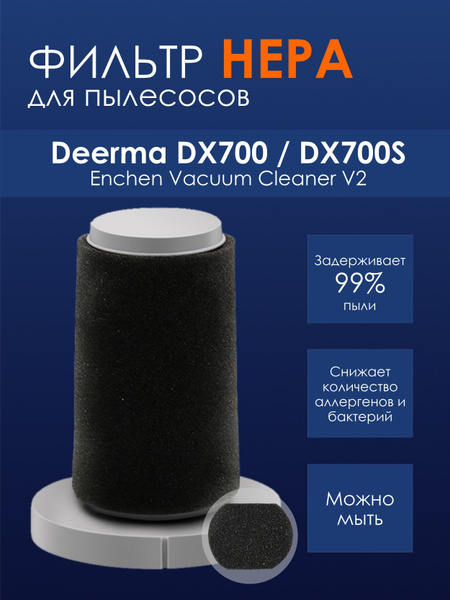Нера фильтр для вертикального пылесоса Xiaomi, Deerma DX700, DX700S ...