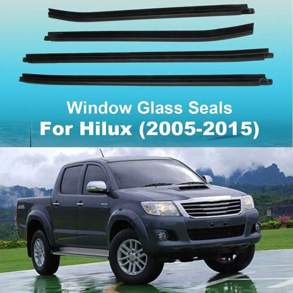 Уплотнитель стекла двери окна автомобиля для SR5//MK6 PICKUP 2005-2015 ...
