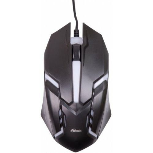 Игровая мышь проводная Ritmix ROM-305, черный - купить по выгодной цене в интернет-магазине OZON ...