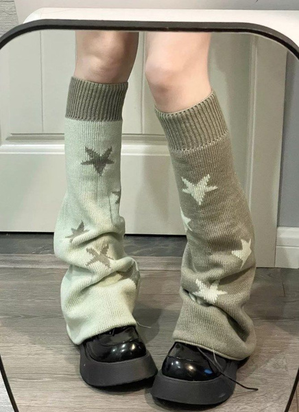 Чулки Женский размер универсальный Без застежки зеленый Полиэфир Вечерний праздничный выпускной