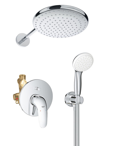 Встраиваемый смеситель GROHE SET546 ABS пластик, Латунь - купить по ...