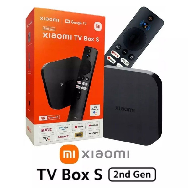 Медиаплеер Xiaomi Mi TV Box S, USB, HDMI, черный купить по низкой цене ...