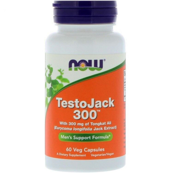 Now foods TestoJack 300 60 вегетарианских капсул - купить с доставкой ...