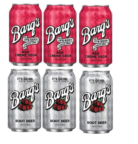 Набор безалкогольных напитков Barqs Root Beer и Red Creme Soda (6 шт по 330 мл) США - купить с ...