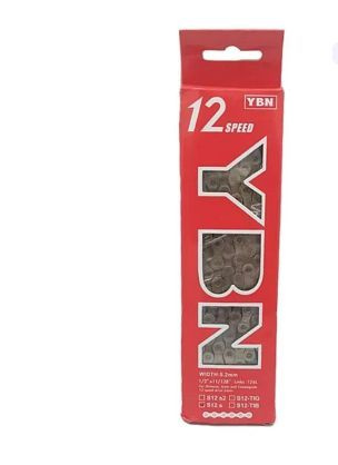 Цепь для велосипеда YBN 12 скоростей 126 звеньев, серебристая - купить ...