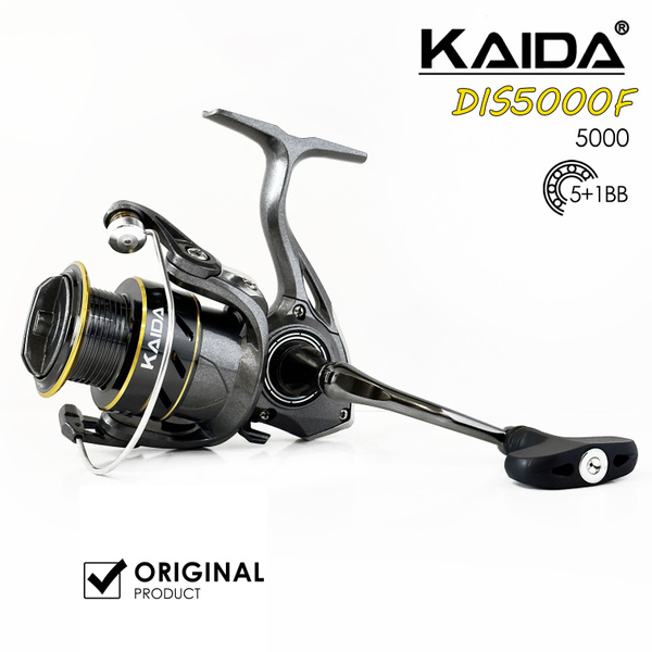 Катушка KAIDA DIS, Безынерционная, 5000, Передний фрикцион купить c доставкой на OZON по низкой ...