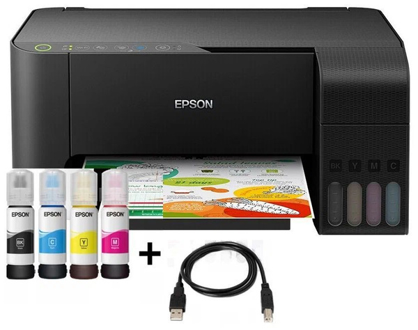 МФУ Струйное Epson EcoTank L3253 купить по низкой цене в интернет ...