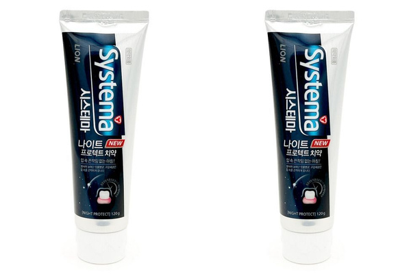 LION Паста зубная ночная Systema night protect 120 г. - 2 штуки - купить с доставкой по выгодным ...