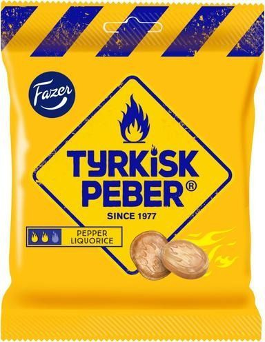 Конфеты леденцы Fazer Turkish Peber Pepper Liquorice 120 г (Из ...