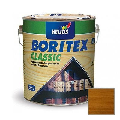 Лазурь декоративная Helios Boritex Classic №10 Каштан 10 л - купить по ...