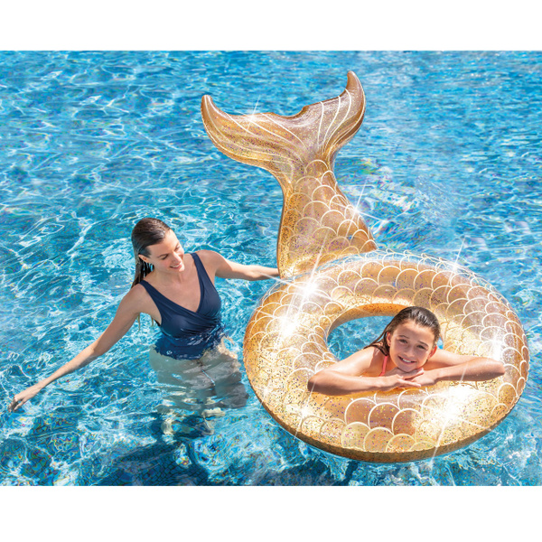 Надувной круг INTEX 56258 Хвост Русалки 147*107*79 см купить по ...