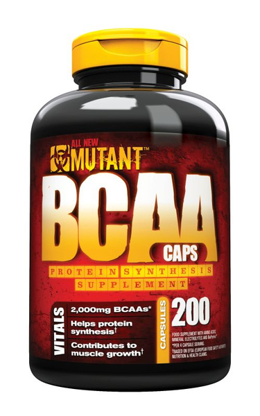 Аминокислоты MUTANT BCAA Capsules 640 mg х 200 (200 капсул) - купить с ...