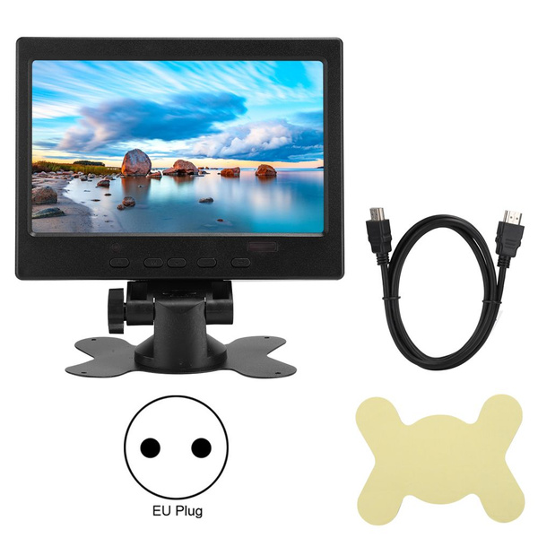 Монитор 7-дюймовый многофункциональный дисплей поддерживает вход HDMI ...