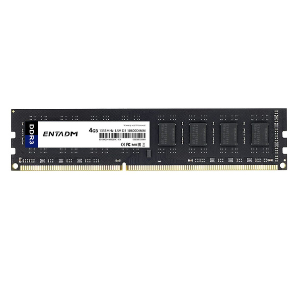 Модуль оперативной памяти ENTADM DDR3 1333 МГц 1x4 ГБ (ED3X4GD1333C09K1 ...