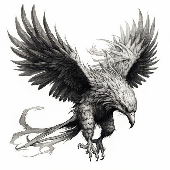 Характеристики Термонаклейка на все виды и любой цвет одежды (DTF) Орел, Птица подробное ...