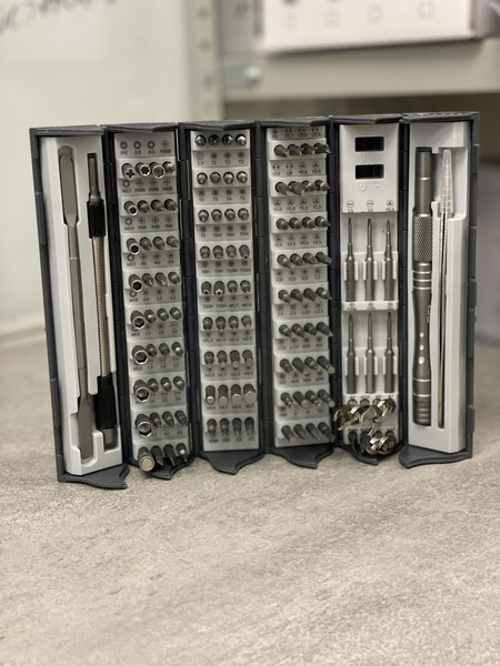 Набор инструментов отверток для точных работ для ремонта 128 единиц ...