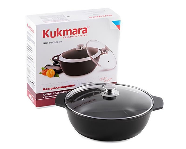 Жаровня Kukmara, Алюминий купить по выгодной цене в интернет-магазине ...