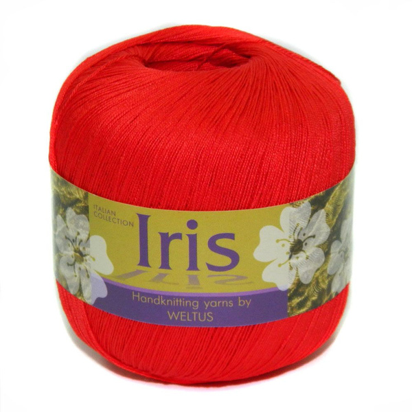 Пряжа Iris Weltus - 1 моток (50 гр, 450 м), цвет 18 купить на OZON по низкой цене (1858563991)