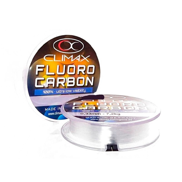 Флюорокарбоновая леска для рыбалки Climax Fluorocarbon, 1 шт. по 50 м ...