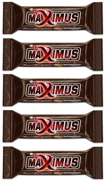 Шоколадный батончик Eti Maximus с арахисом, 5 уп по 36 г - купить с ...